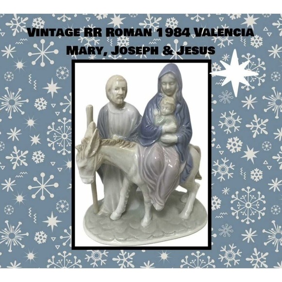 Roma | Holiday | Valencia Collection 984 Roman Nativity Joseph Mary ...